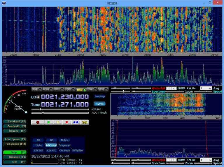 HDSDR Version 2.80 – El Radioescucha