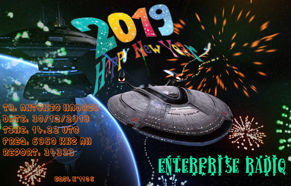 Recibida E-QSL de Enterprise Radio – El Radioescucha