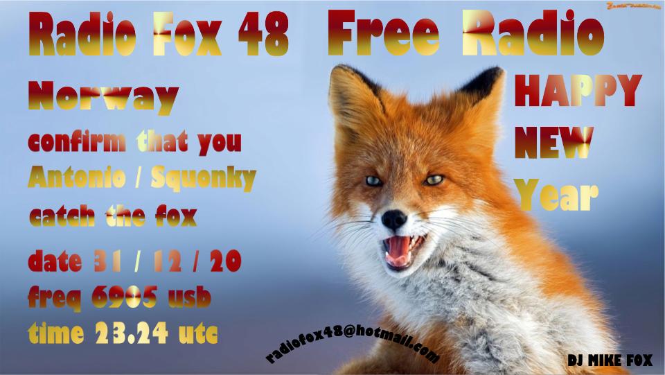 Recibida E-QSL de Radio Fox 48 – El Radioescucha