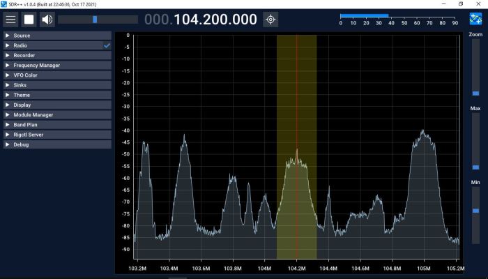 Software: SDR++ – El Radioescucha