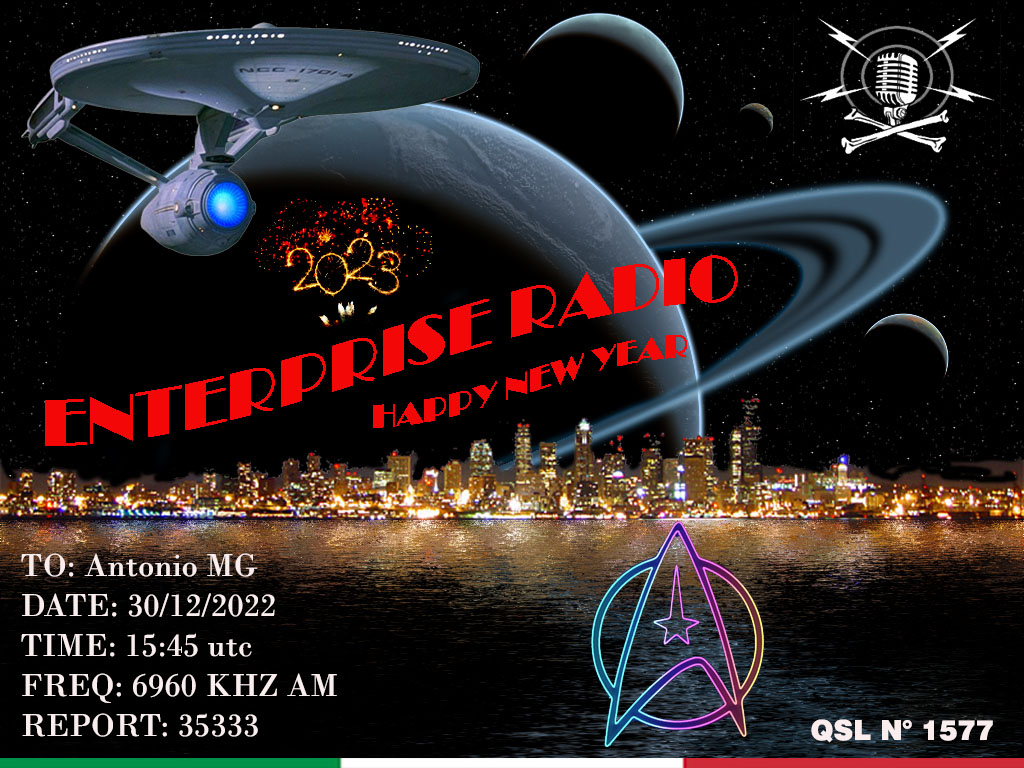 Recibida E-QSL de Radio Enterprise – El Radioescucha