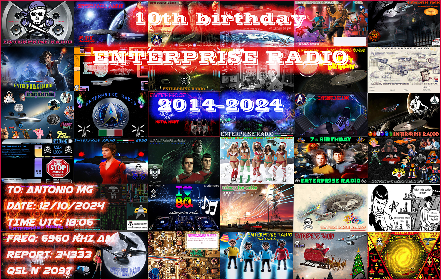 Recibida E-QSL Enterprise Radio – El Radioescucha